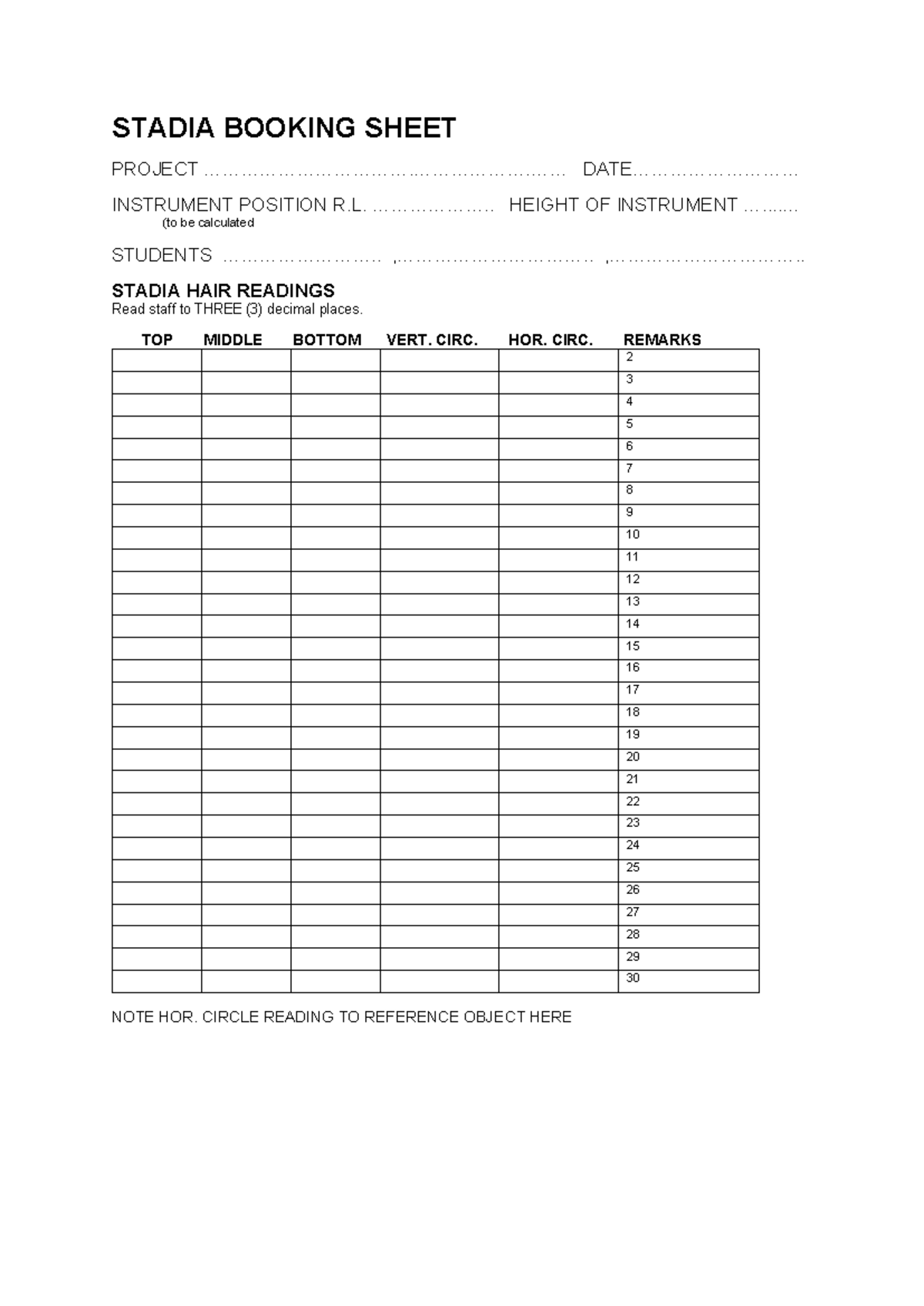 Stadia Booking sheet - STADIA BOOKING SHEET PROJECT - Studocu