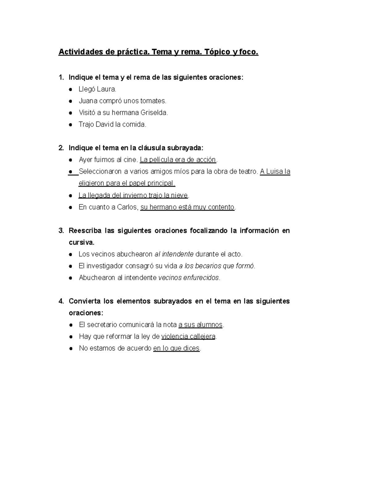 Actividades de práctica. Tema y rema. (7) c1281bc3f6c60b2c986731 ...