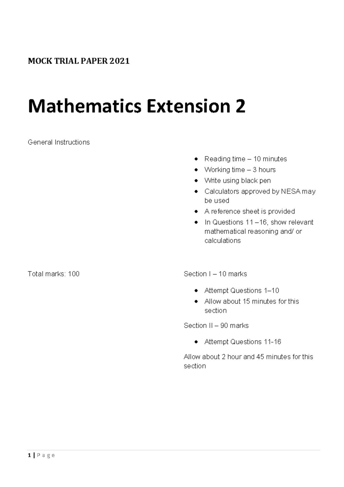 Jrhas 2021 4U Trial - paper - 1 | P a g e MOCK TRIAL PAPER 2021 ...