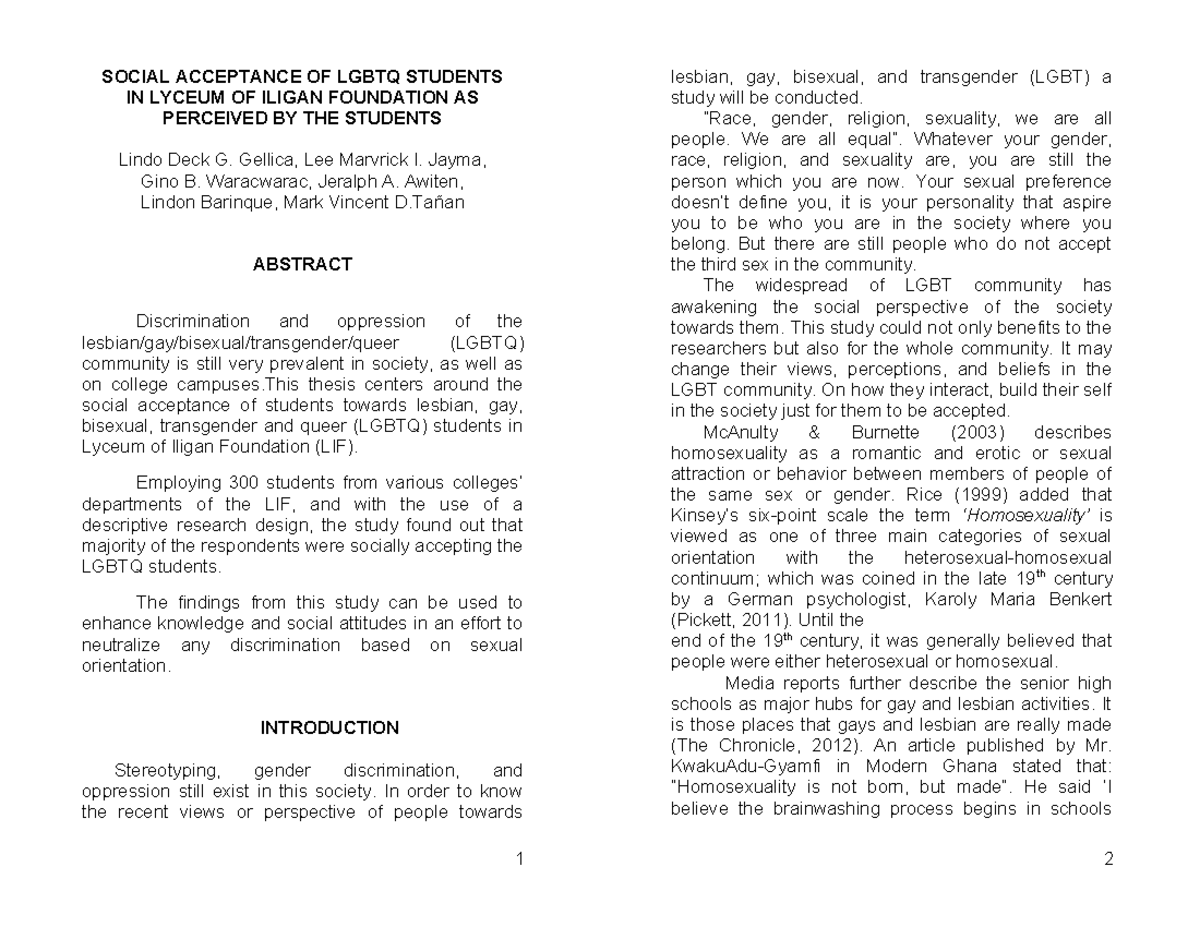0) Research Journal - BSMT(2018-2019 ) Final - SOCIAL ACCEPTANCE OF ...