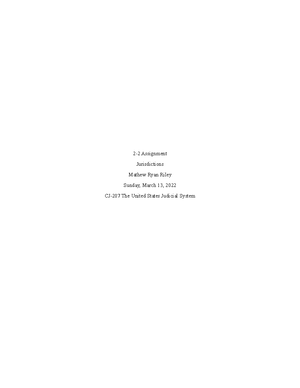 CJ 207 Module 4 Weekly Discussion Post - "Plea Bargaining is Not an ...