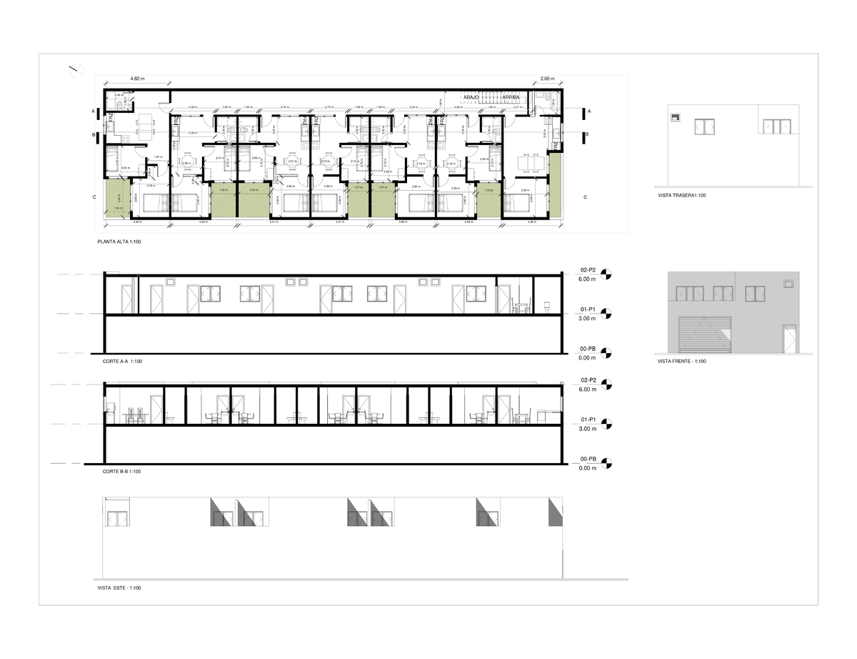 HOJA A2 Color - PLANOS DE VIVIENDA MULTIFAMILIAR - Arquitectura - Studocu