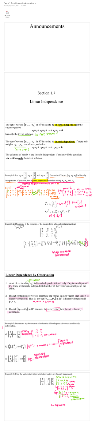 Row reduce echelon - MA 3113 - Sec.+1+- +Ro... Sec.+1. +-+Row+Reduction ...