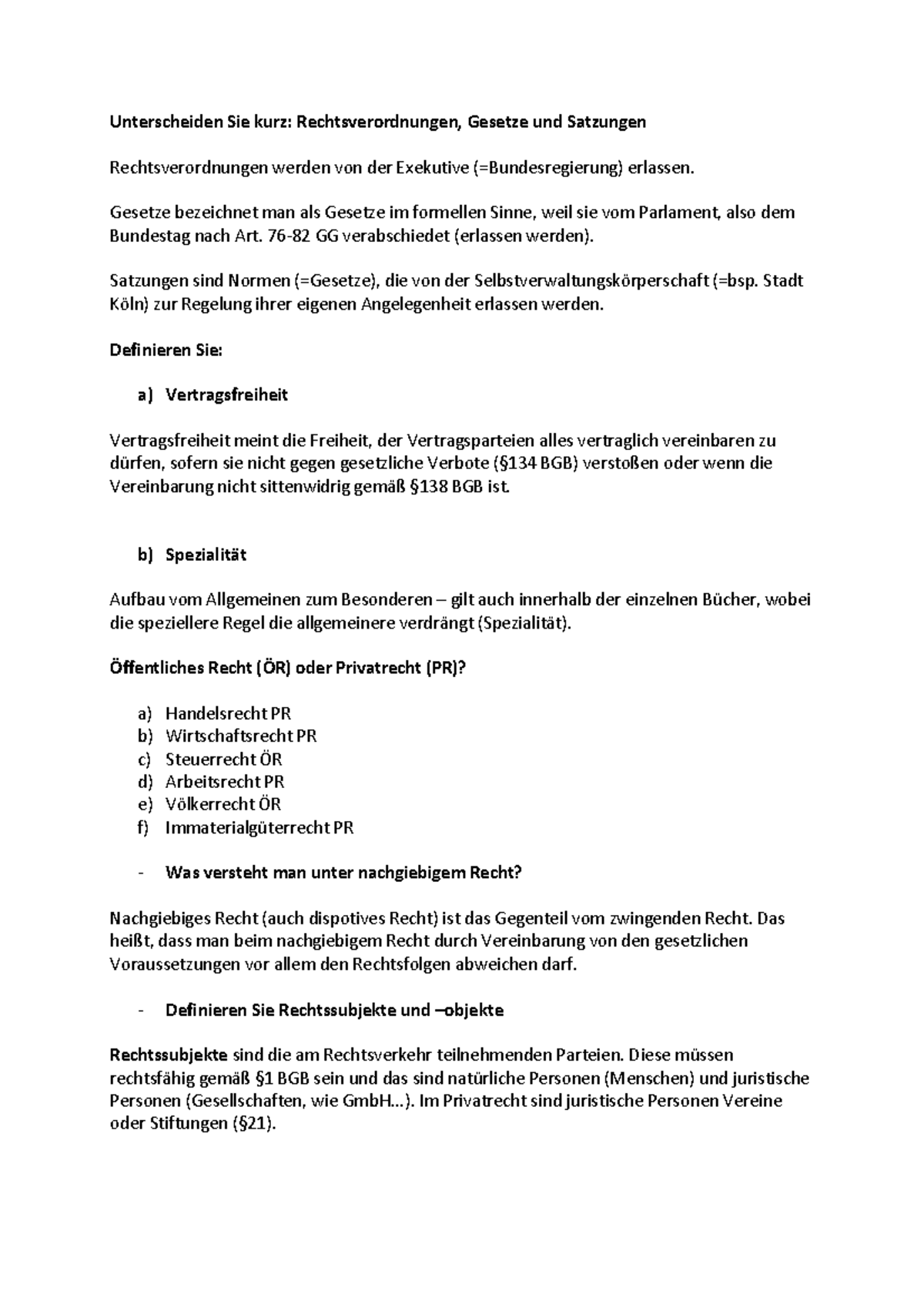 Klausur Winter 2016/2017, Fragen und Antworten - Warning: TT: undefined function: 32 ...