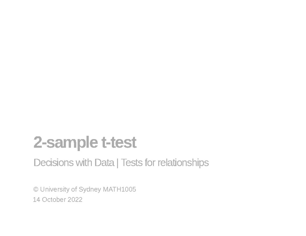 22 - ebihefhbjewhb ewhvwefgevhwr hgi23urb4 - 2-sample t-test ...