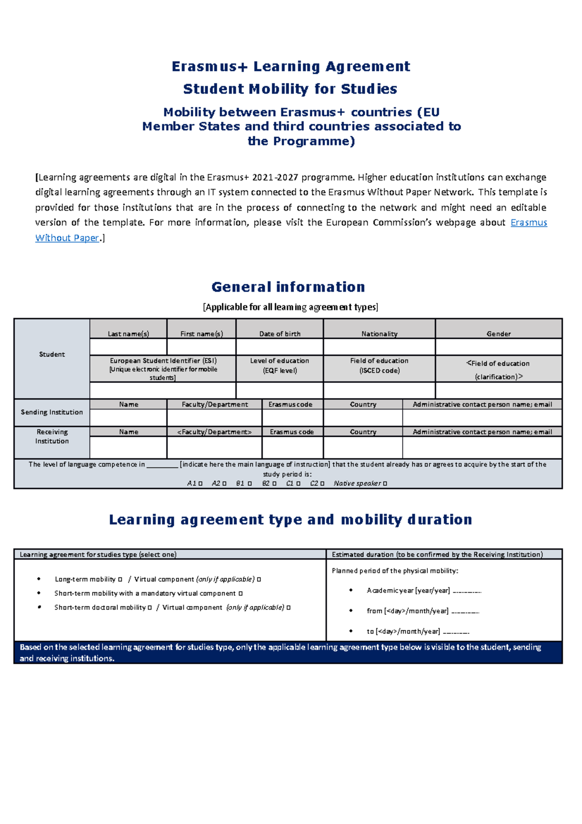 Editable-higher-education-Learning-agreement-studies-KA131-2023 en ...