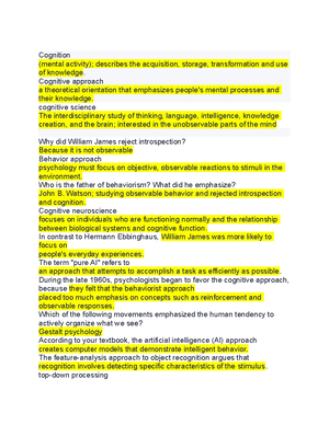 ADHD Disorder Summary - Studocu