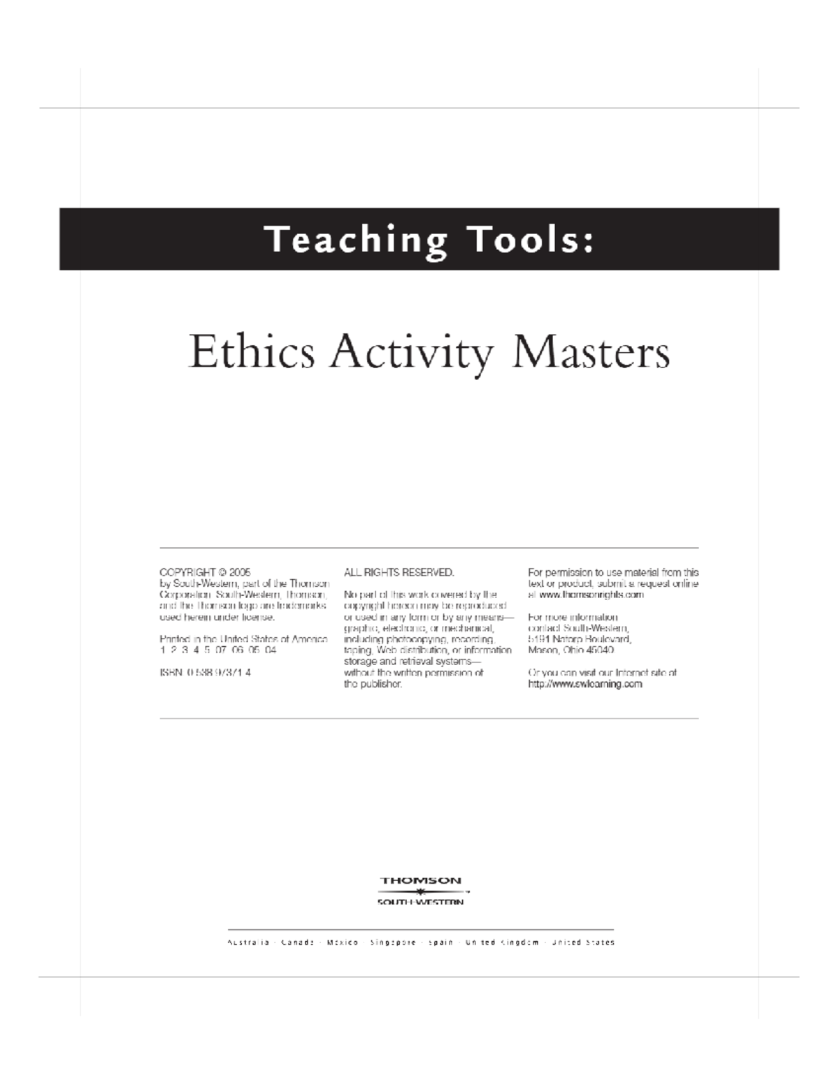 Ethics - COM 410 - Studocu