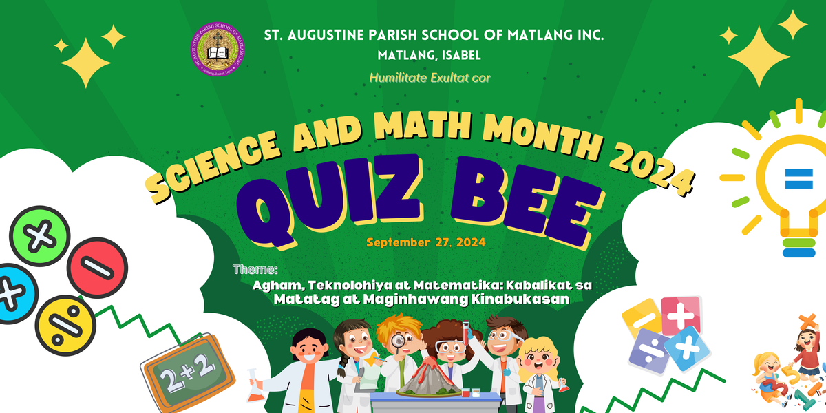 Science Month Tarpauline - Q U I Z B E E Q U I Z B E E A Agghhaamm ...