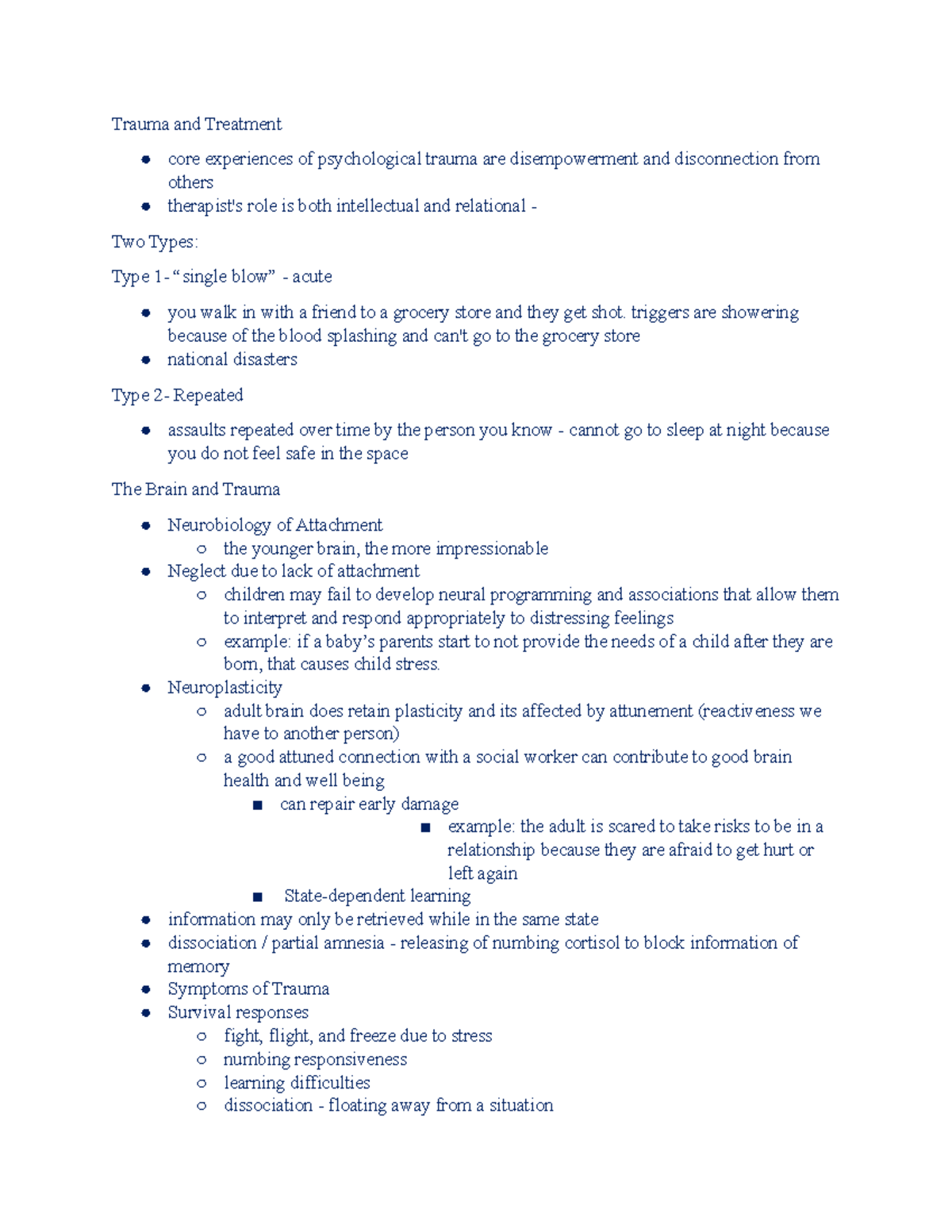 Sw 320 - This is the first in the sequence of practice classes with the ...