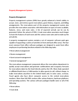 Functions of the Rooms Division - Draw an organizational chart of the ...