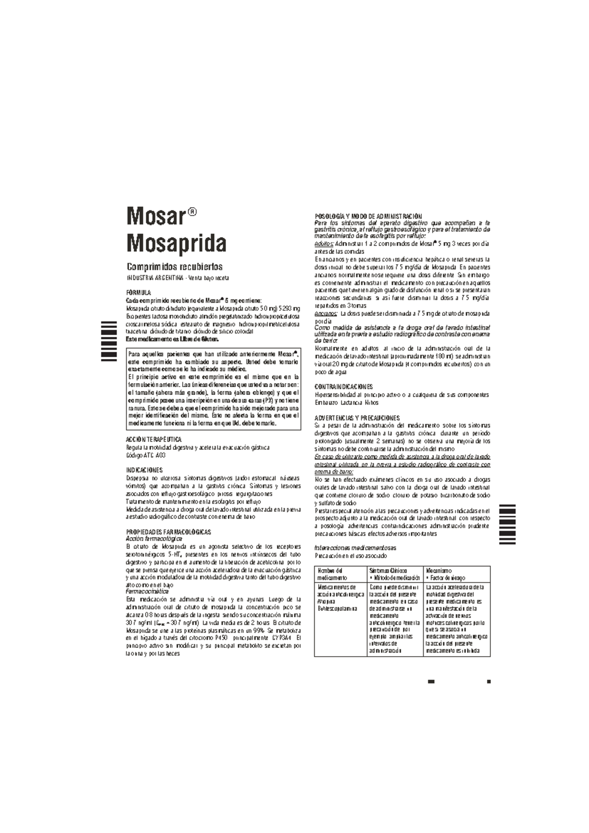 Mosar-506028-00 - Análisis de la personalidad - Comprimidos recubiertos ...