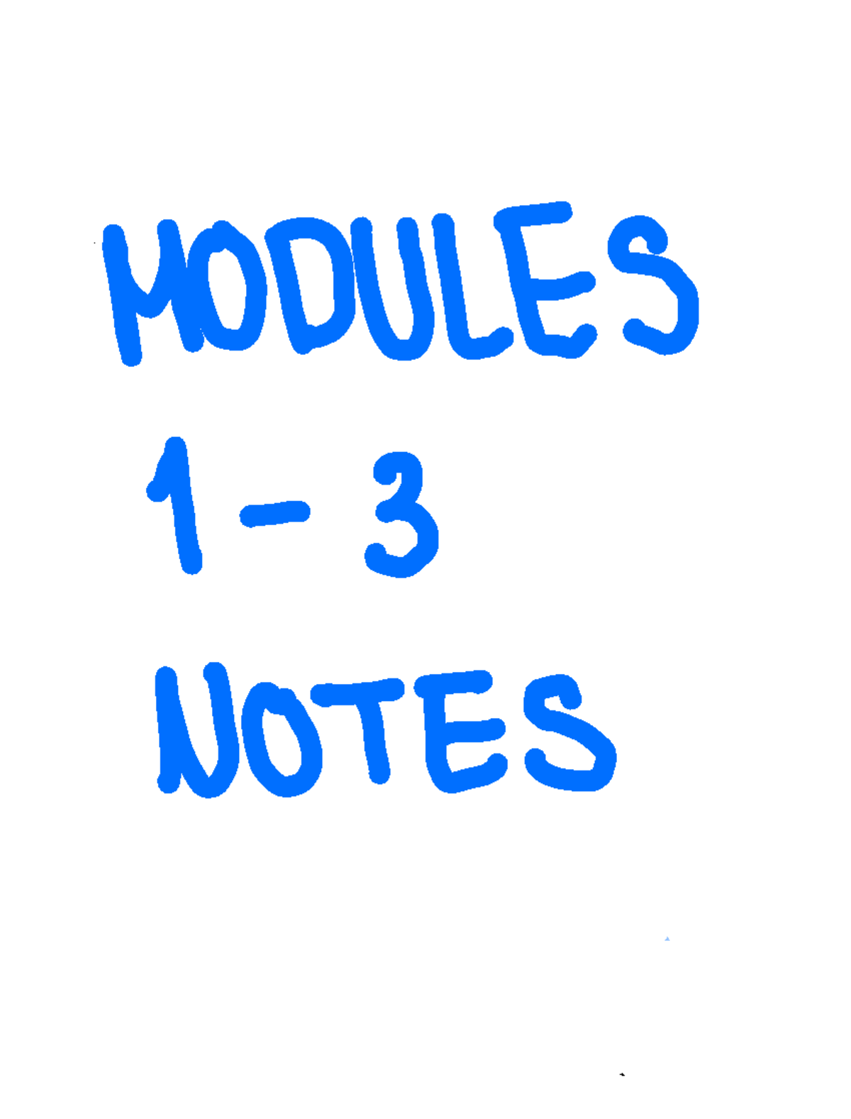 Module 1 3 Notes Module 01 Class Notes 10 03 23 Assignment Citation