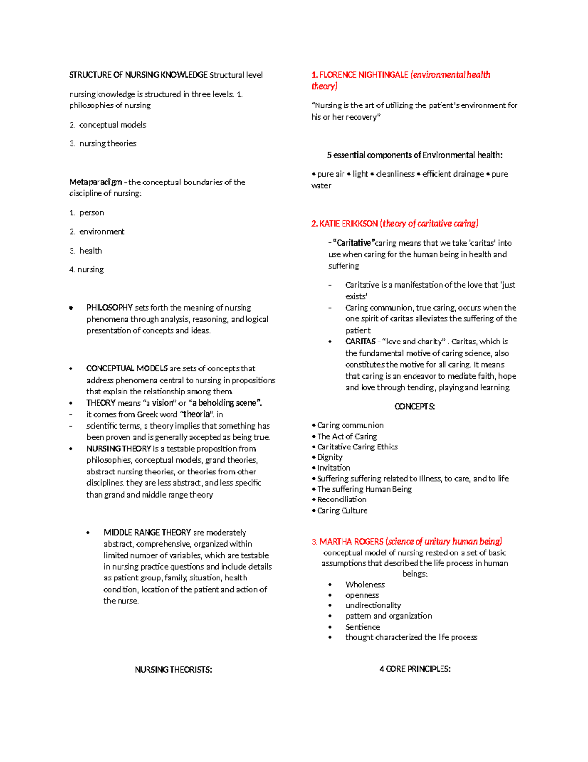 Short BOND Paper TFN Document - STRUCTURE OF NURSING KNOWLEDGE ...