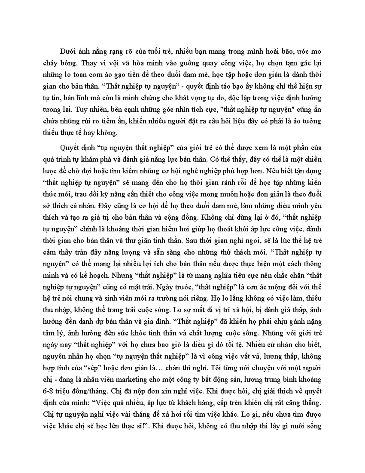 btap ktvm thầy Lê Nhân Mỹ - Dưới ánh nắng rạng rỡ của tuổi trẻ, nhiều bạn mang trong mình hoài ...