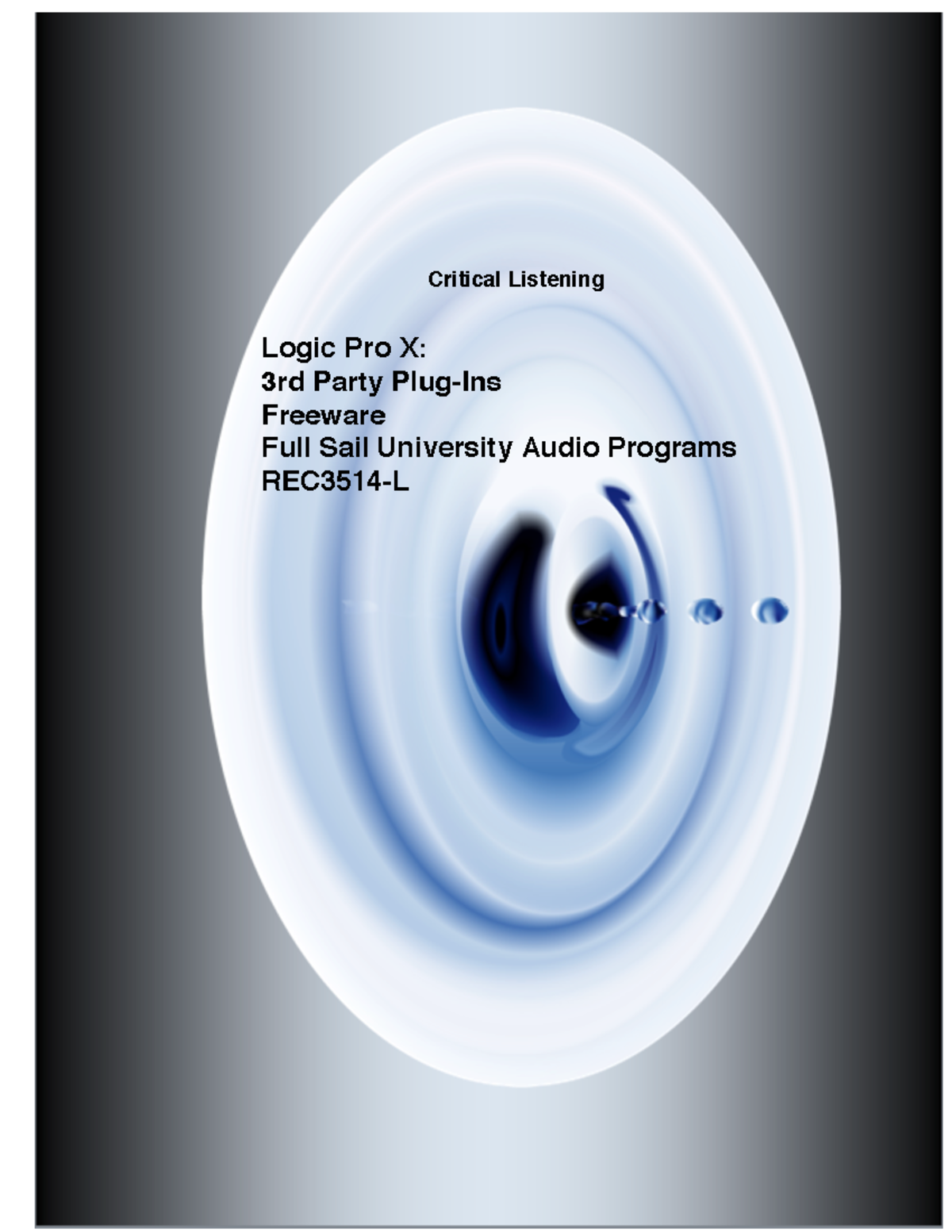 Settinguplogicforlab ver2 - Critical Listening Logic Pro X: 3rd Party ...