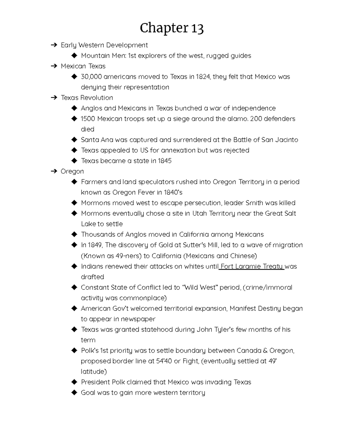 Chapter 13 HIST 4 Vol 1 US History through 1877 - Chapter 13 Early ...