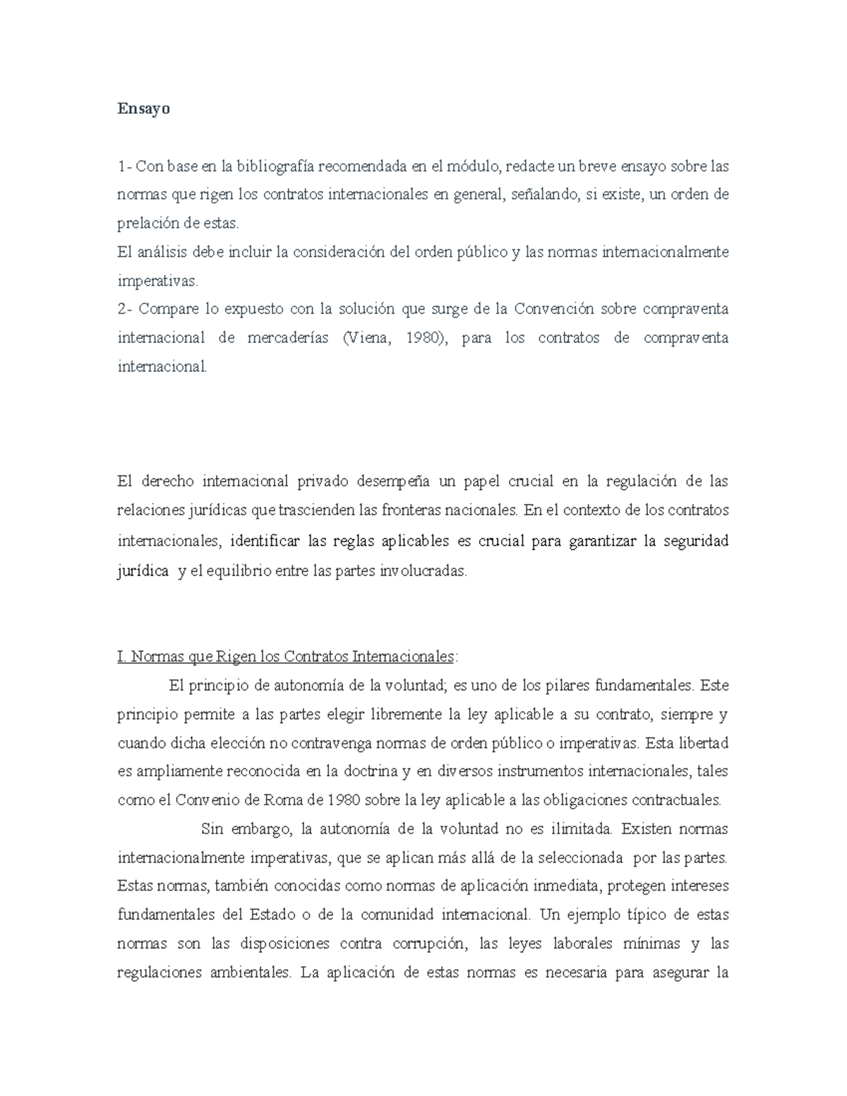 Ensayo- actividad prcatica nro. 4 - Ensayo 1- Con base en la bibliografía recomendada en el ...