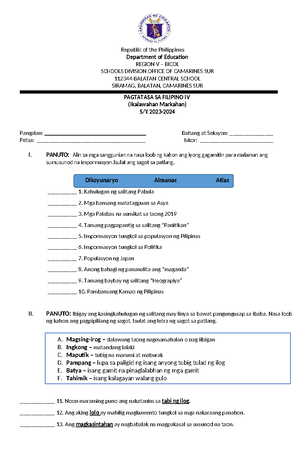 Properties of a Well Written Text - Detailed Lesson Plan Reading and ...