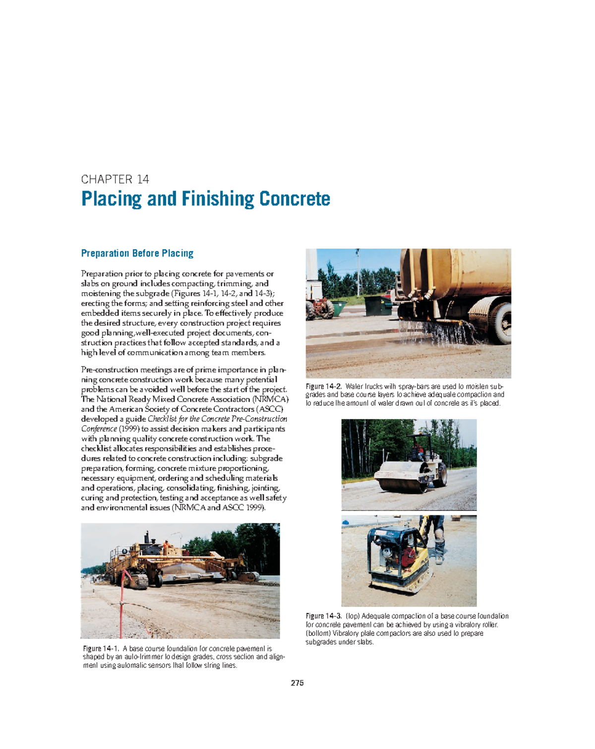 Semana 13 O Placing and Finishing Concrete PCA Chapter 14 - Preparation ...