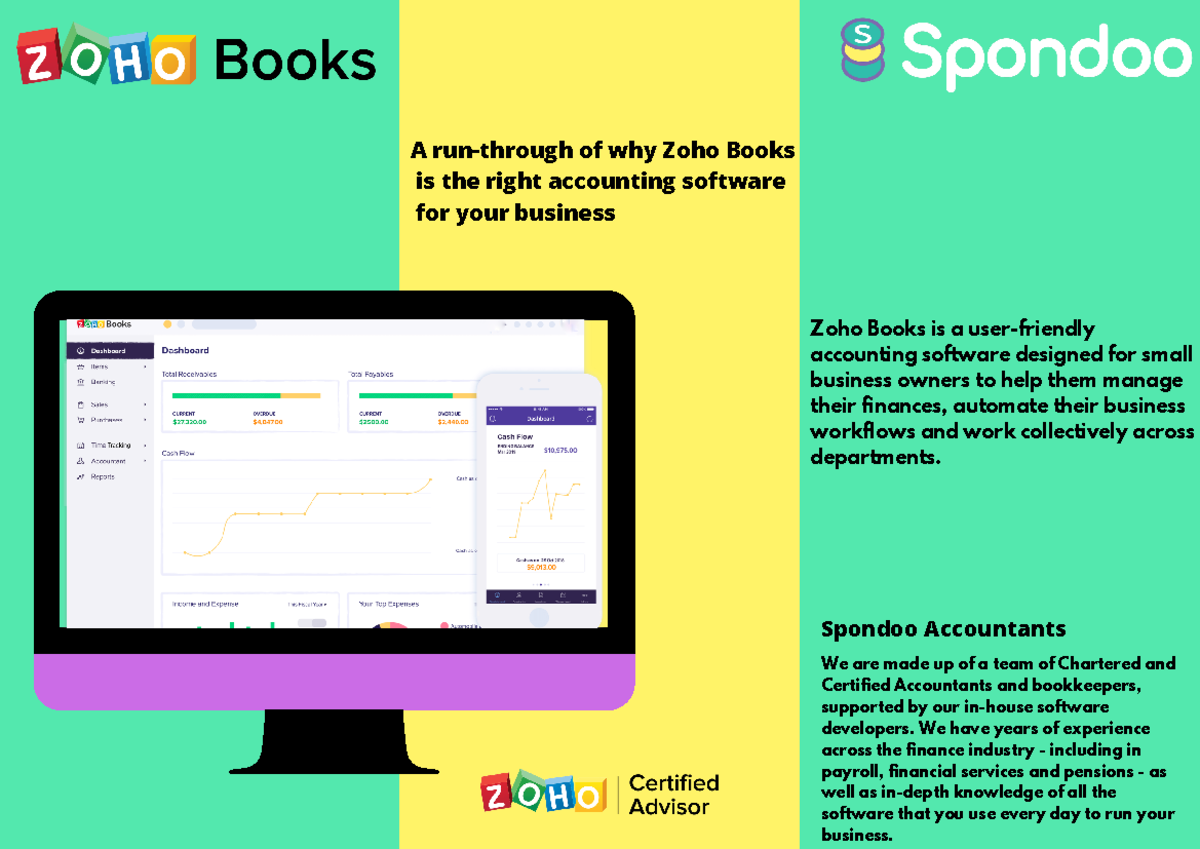 Zoho Books is an easy to use accounting software designed for small ...