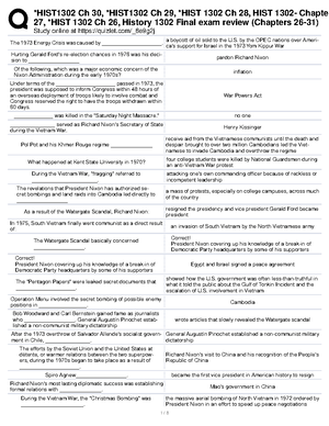 Hist1302 ch16 - Give Me Liberty! 5th edition vol 2. Chapter 16 textbook ...