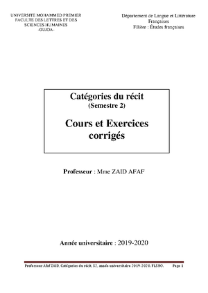 Cours S5 option linguistique 20-21 - UNIVERSITE MOHAMMED PREMIER ...