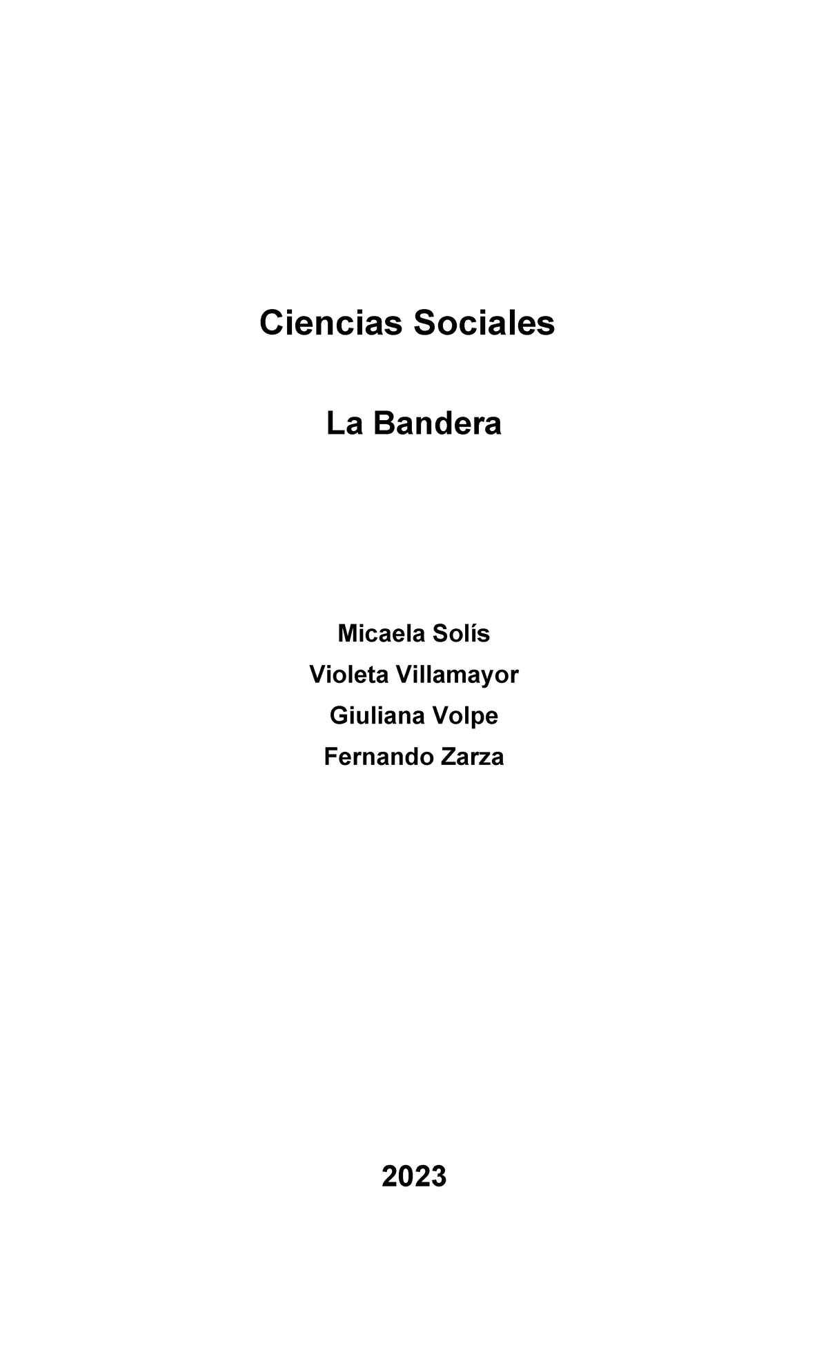 Ciencias Sociales La Bandera - Ciencias Sociales La Bandera Micaela ...