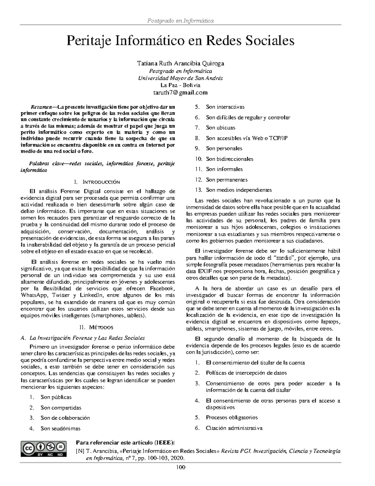 Tatiana+Ruth+Arancibia+Quiroga - Postgrado en Inform·tica Peritaje Informático en Redes Sociales ...