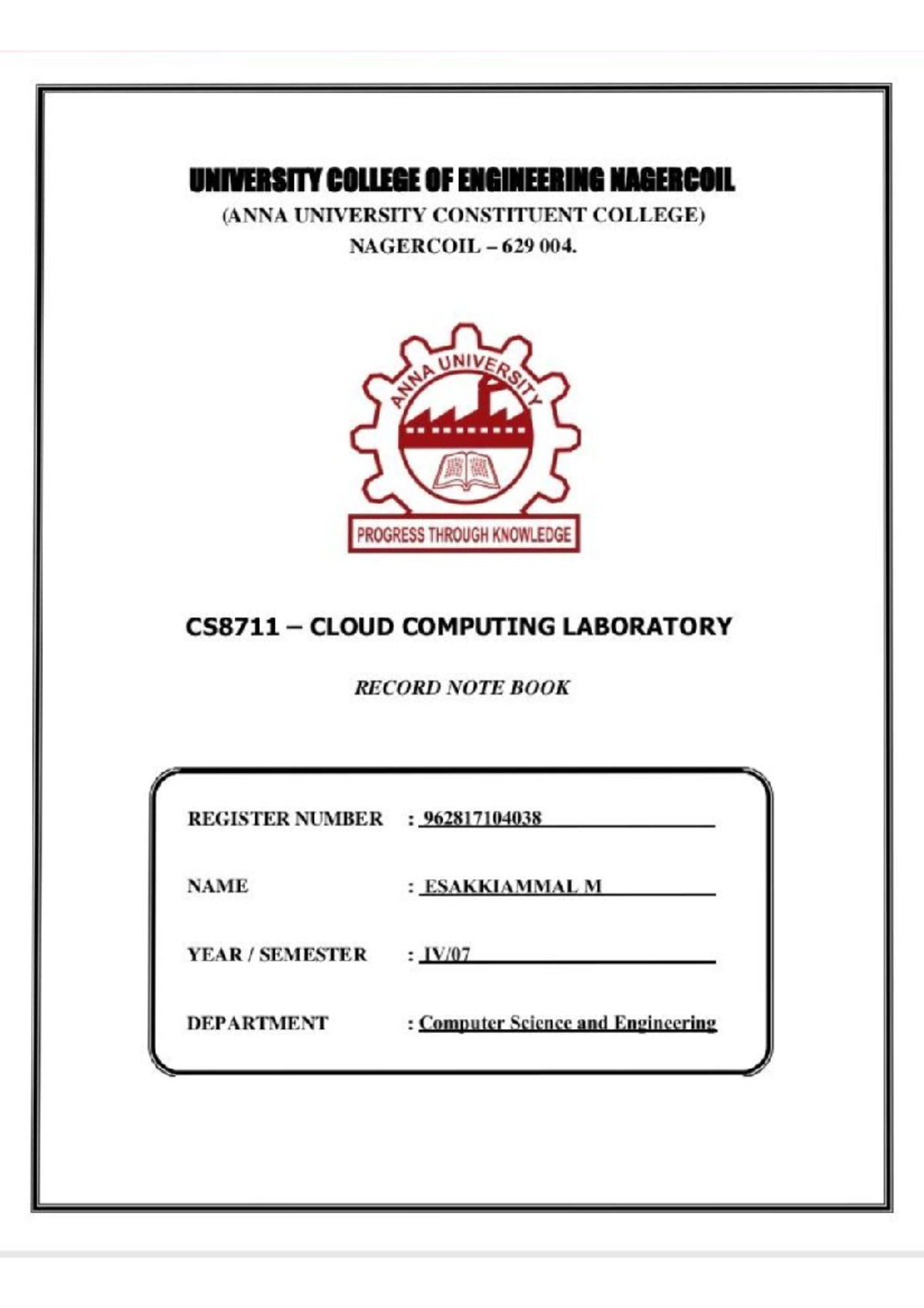 CC Record 1 - Notes - PRINCIPLES OF MANAGEMENT - Studocu