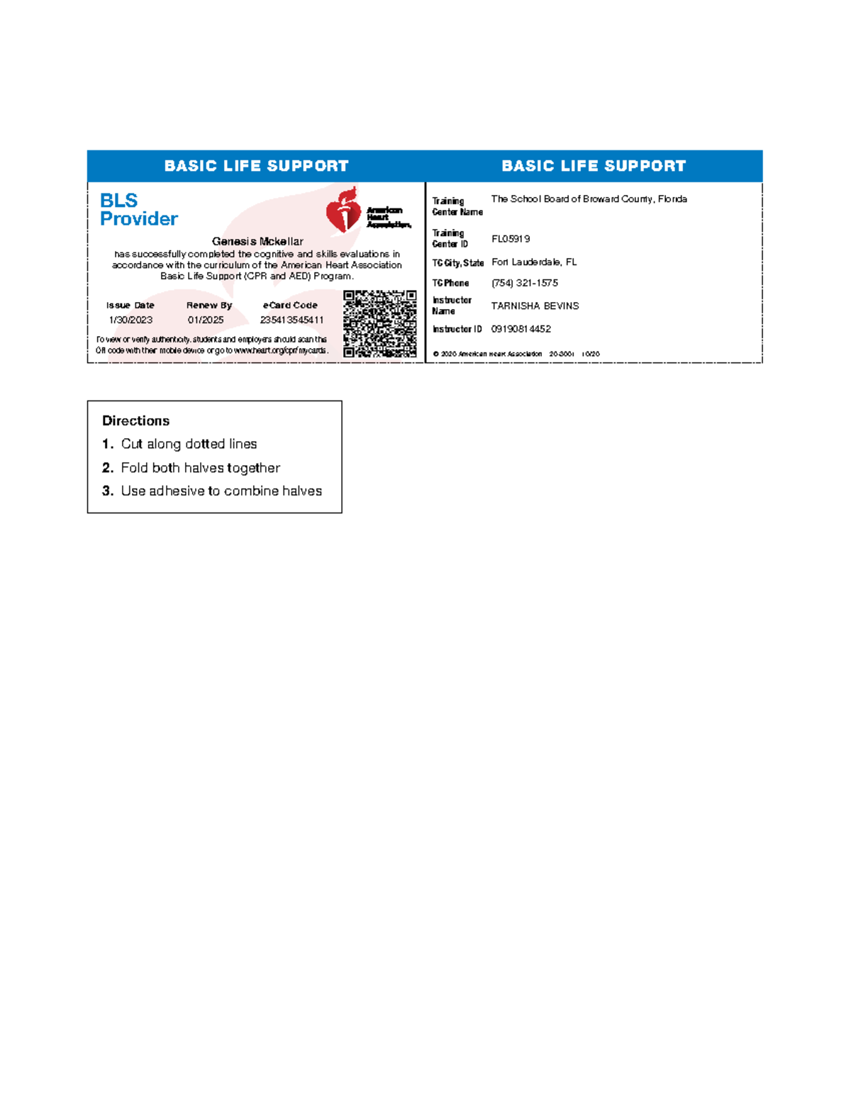 Student e Card - mb k m - Issue Date Renew By eCard Code Training ...