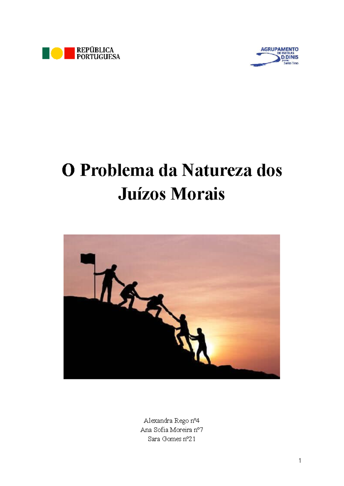 O Problema da Natureza dos Juízos Morais - O Problema da Natureza dos ...