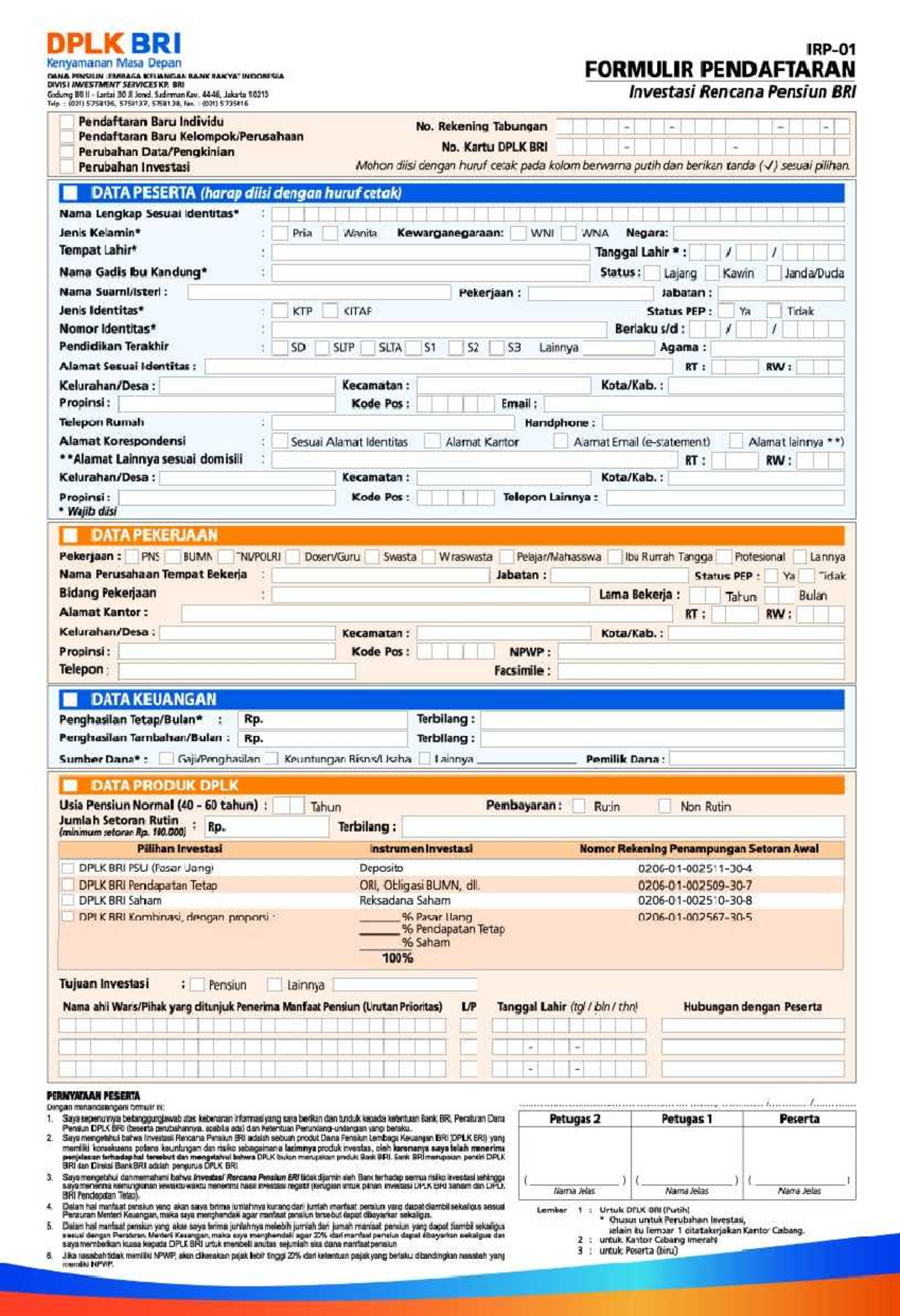 FORM DPLK IRP 01 - Form - Matematika - Studocu