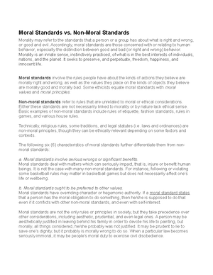 URBN114 Diagram 5 - An ethics course is designed to explore fundamental ...