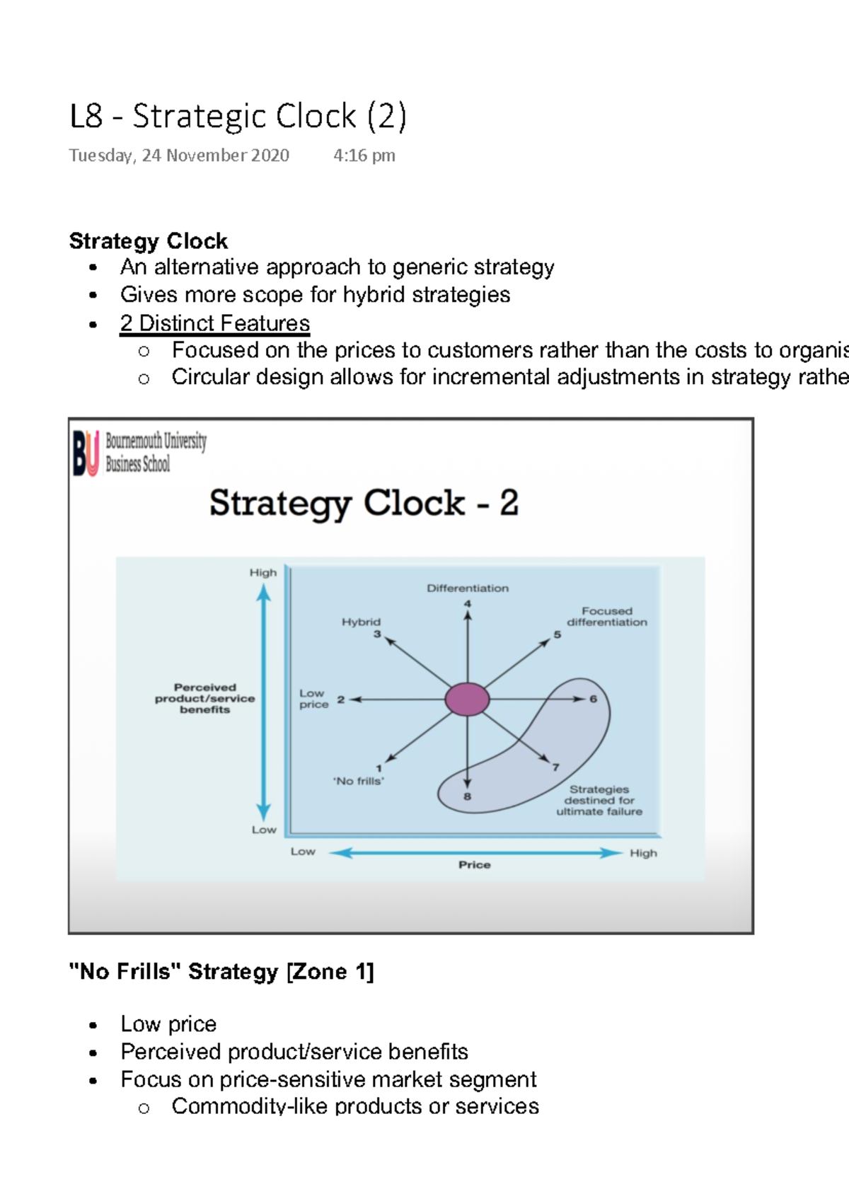 L8 - Strategic Clock - Strategy Clock - An alternative approach to ...