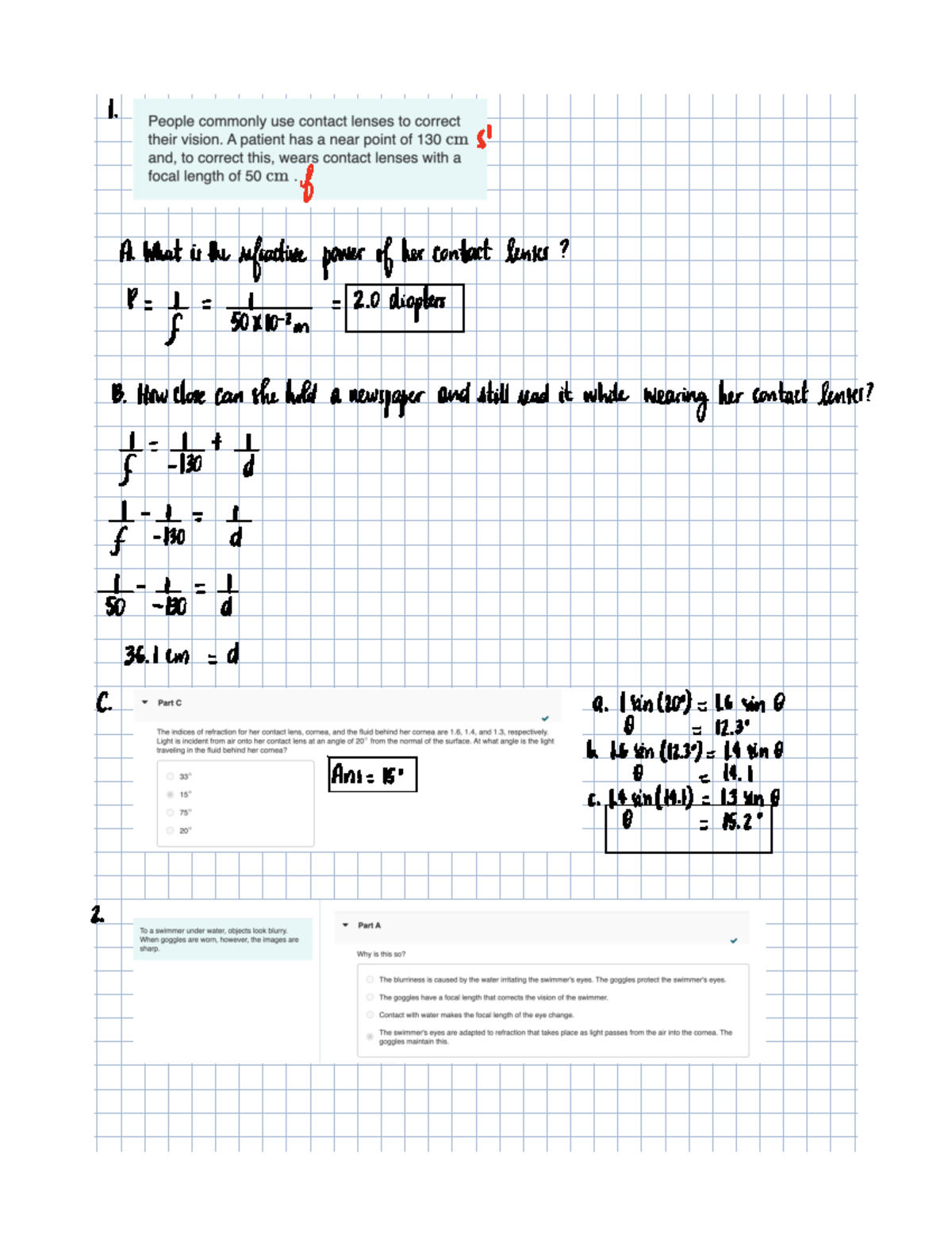 Final Exam Practice Problems - PHY 2054 - Studocu
