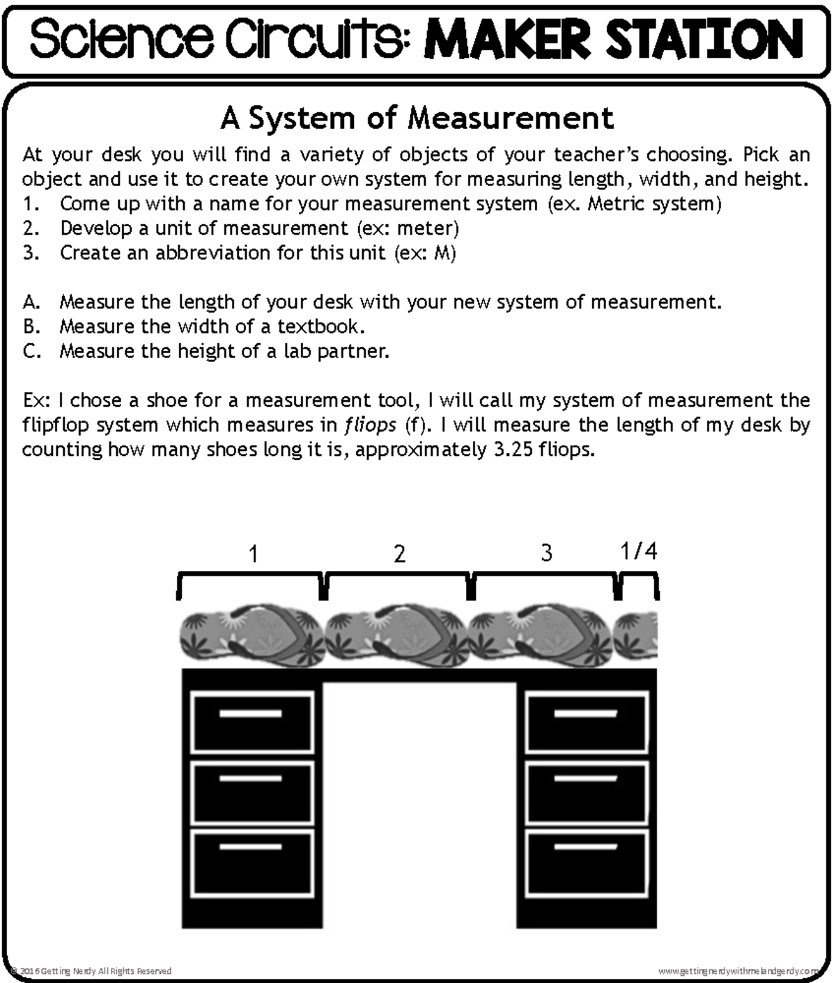 1 Steam Metric System Stations - Science Circuits: MAKER STATION A ...