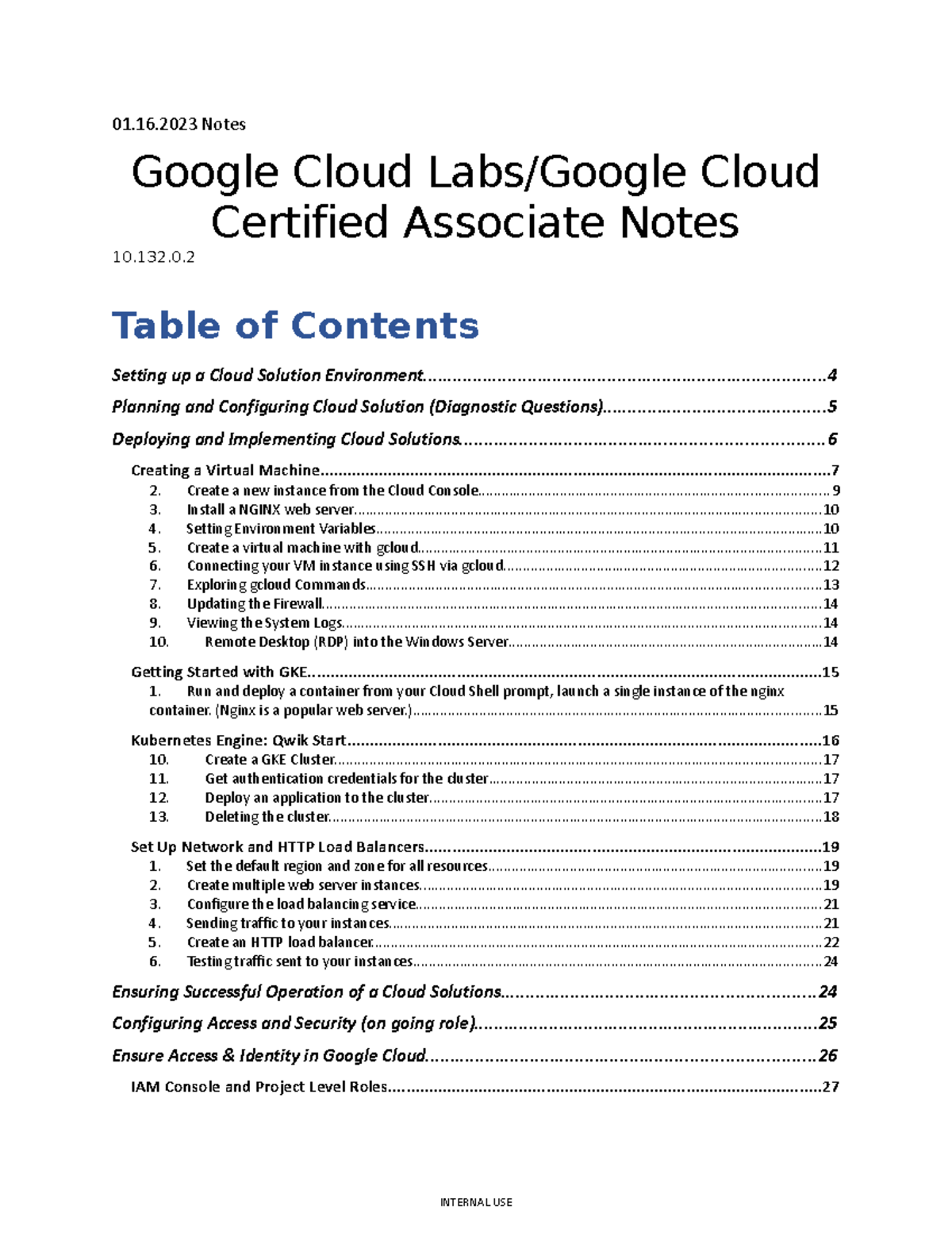 GCP Study Notes - 01.16 Notes Google Cloud Labs/Google Cloud 10.132 ...