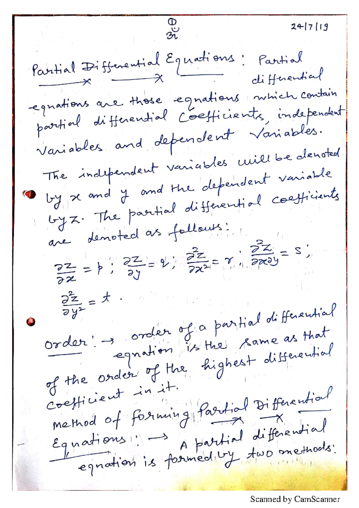 Maths Lect 1 Unit 1 These Are The Math Iv Notes Of Unit 1 Engineering Mathematics Iv