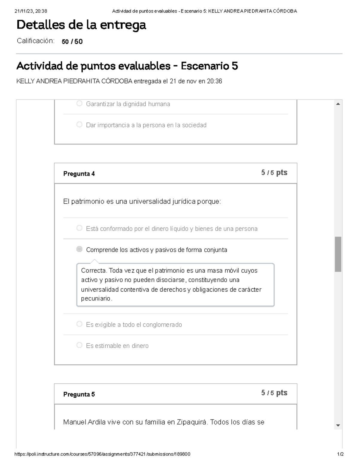 Actividad de puntos evaluables - Escenario 5 - - Studocu