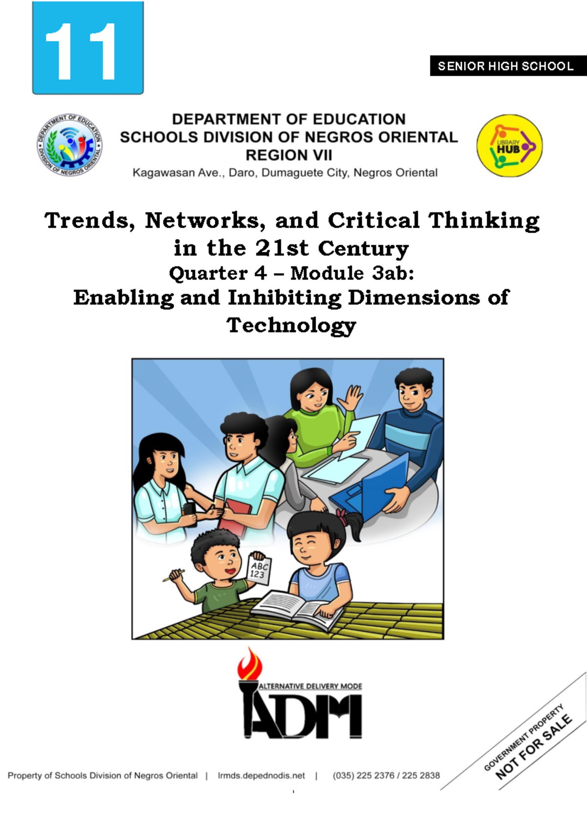 TNCT- Modules - i 11 Trends, Networks, and Critical Thinking in the 21st Century Quarter 4 ...