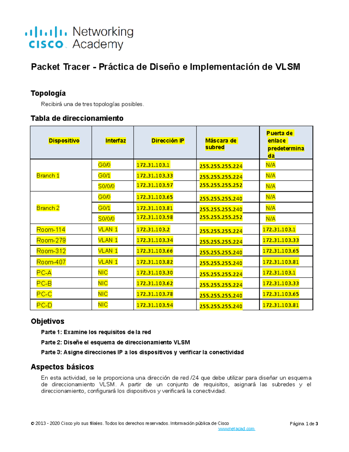 T2 - t2 alg - Packet Tracer - Práctica de Diseño e Implementación de ...
