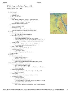 Midterm Study Guide - History UN 1004y Spring 2020 History of Ancient ...