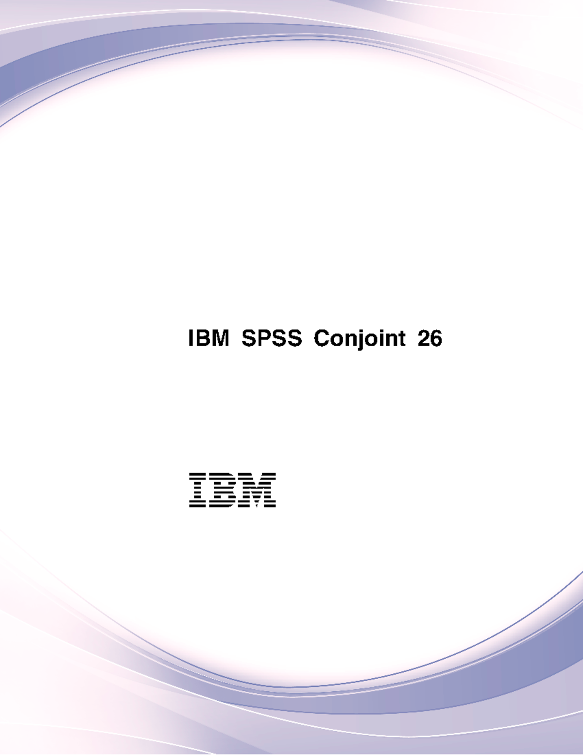 IBM SPSS Conjoint - ibm spss steps in bootstrapping installation guide - IBM SPSS Conjoint 26 ...