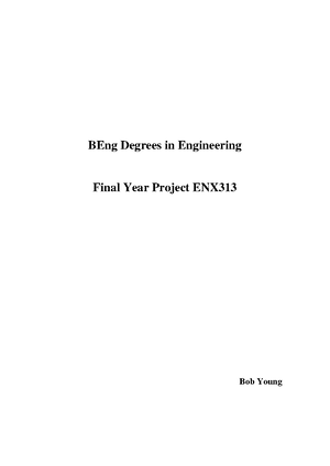 01. Module Guides - check - BEng Degrees in Engineering Final Year ...