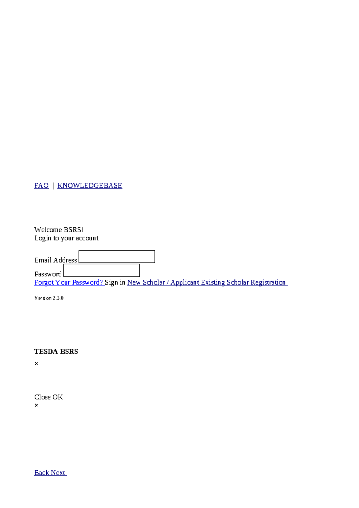 Stream - I want to learn more - BSED - Science - FAQ | KNOWLEDGEBASE Welcome BSRS! Login to your ...