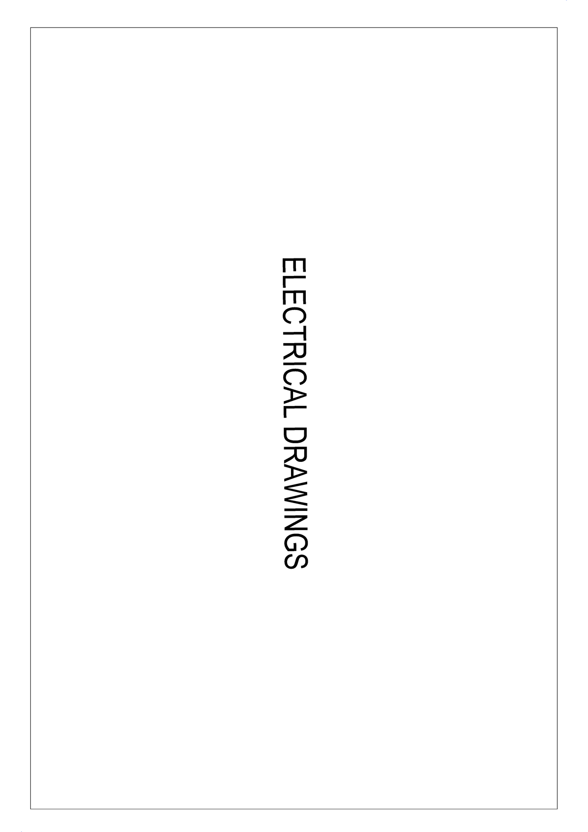 Electrical Draft Himal Airlines Service Building - ELECTRICAL DRAWINGS ...