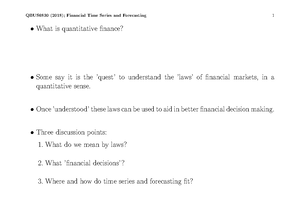Lecture 2 M4 - Module 4: Forecasting and Risk Management References ...