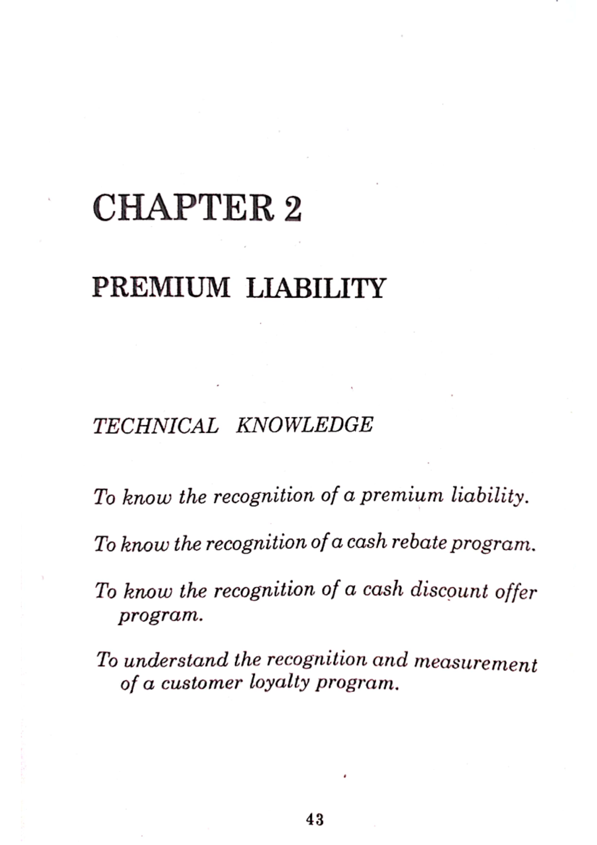 Chapter-2-premium-liability compress - Accountancy - Studocu