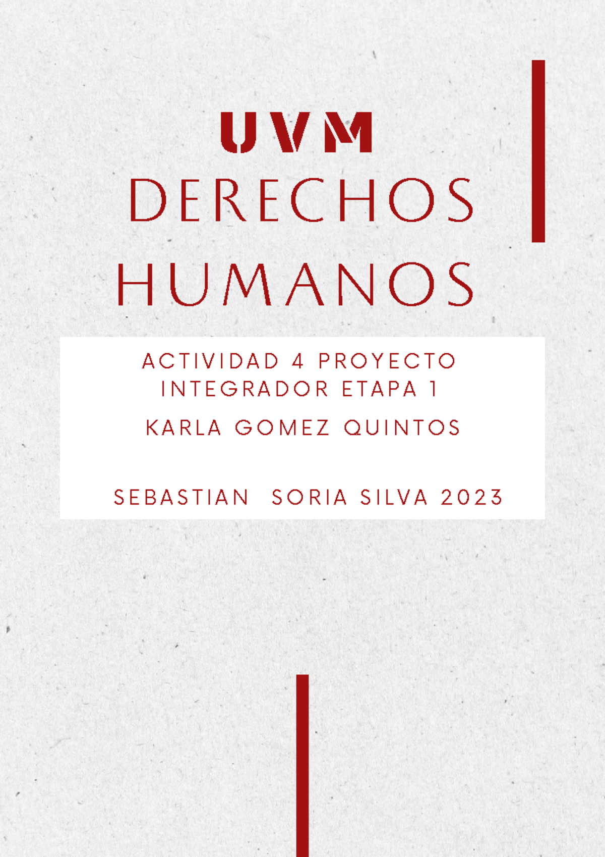 A4 SSS - Proyecto Integrador Etapa 1 - U V M D E R E C H O S H U M A N ...